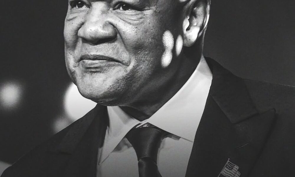 Breaking news : George Foreman, one of the most influential and ...
