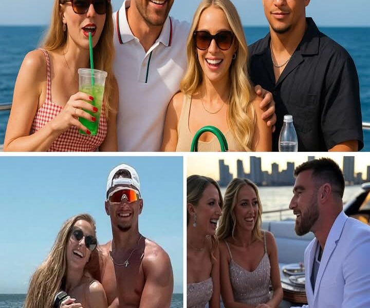 “Travis Kelce and Taylor Swift’s Glamorous Yacht Double Date with ...