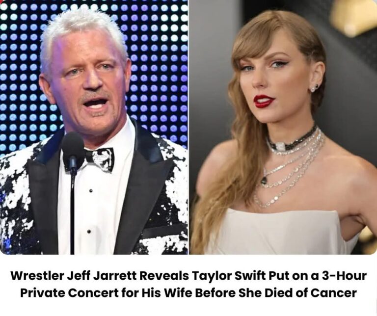 In an emotional revelation, wrestling legend Jeff Jarrett shared a ...