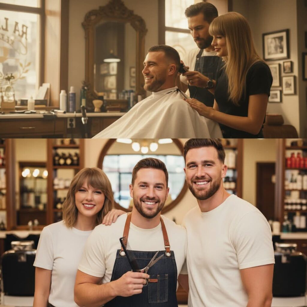 A Kansas City barber who gave Travis free haircuts back when he was ...